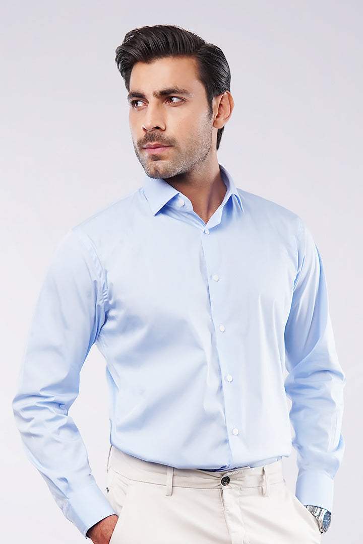 Plain Shirt - Sky Blue – Mendeez
